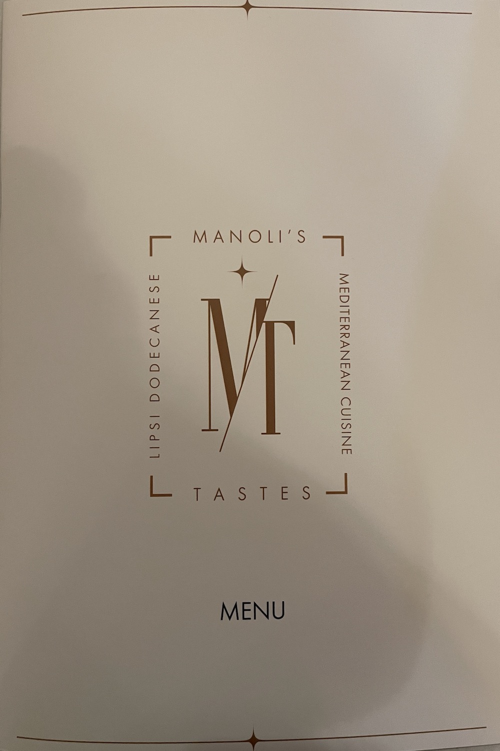 Menu – Manoli Tastes